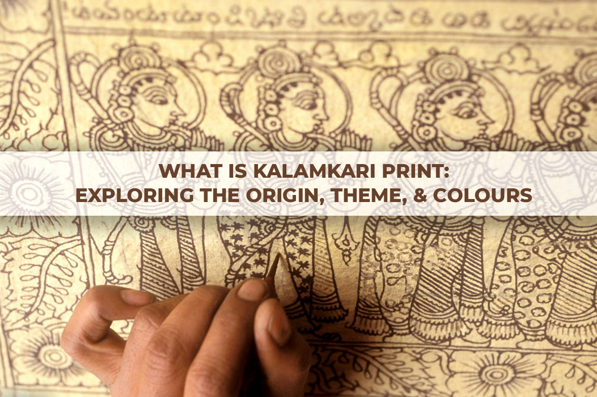 What Is Kalamkari Print: Exploring The Origin, Theme, & Colours ...