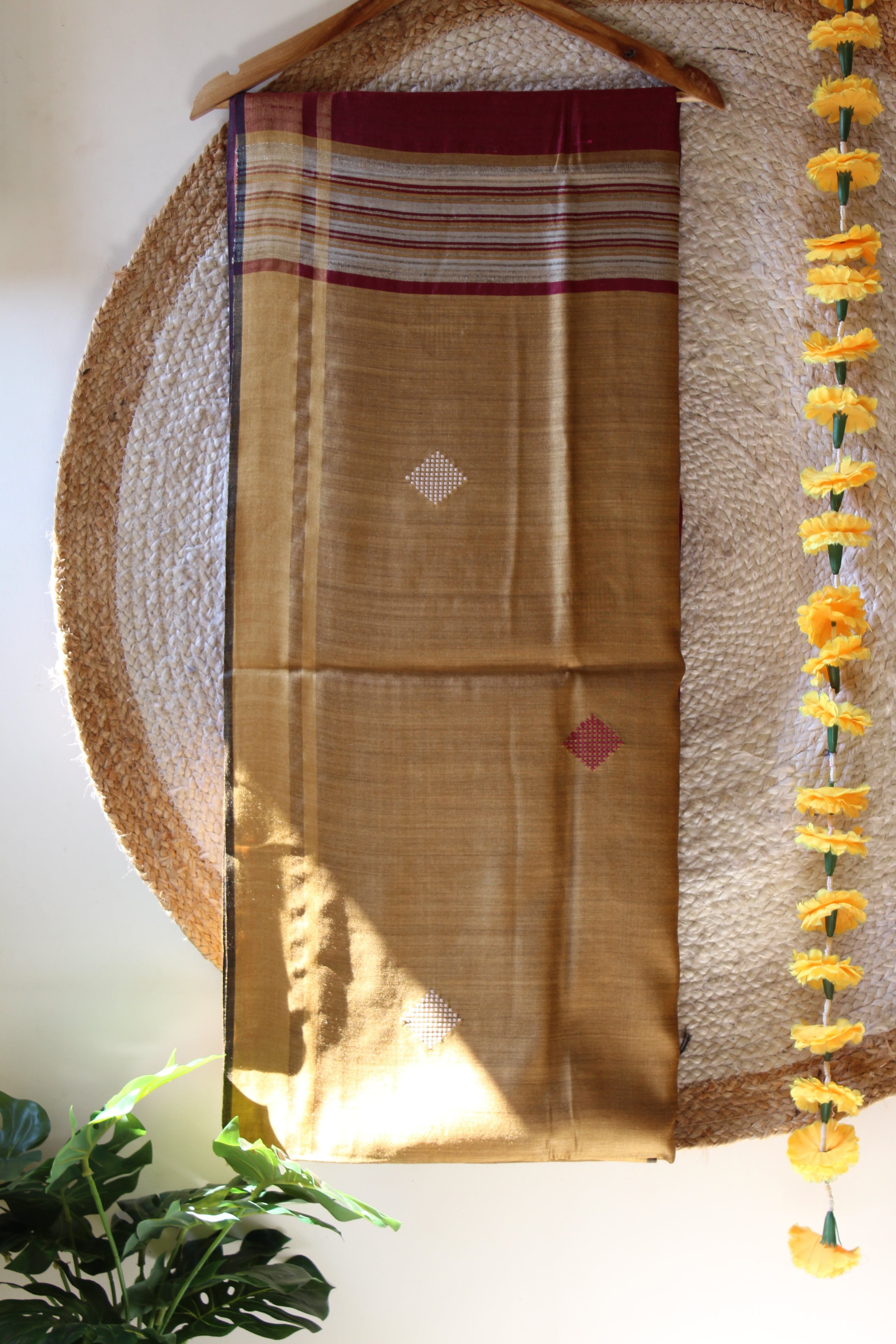 MARWA: HANDLOOM PURE SILK SAREE – MYPOSHAAKH